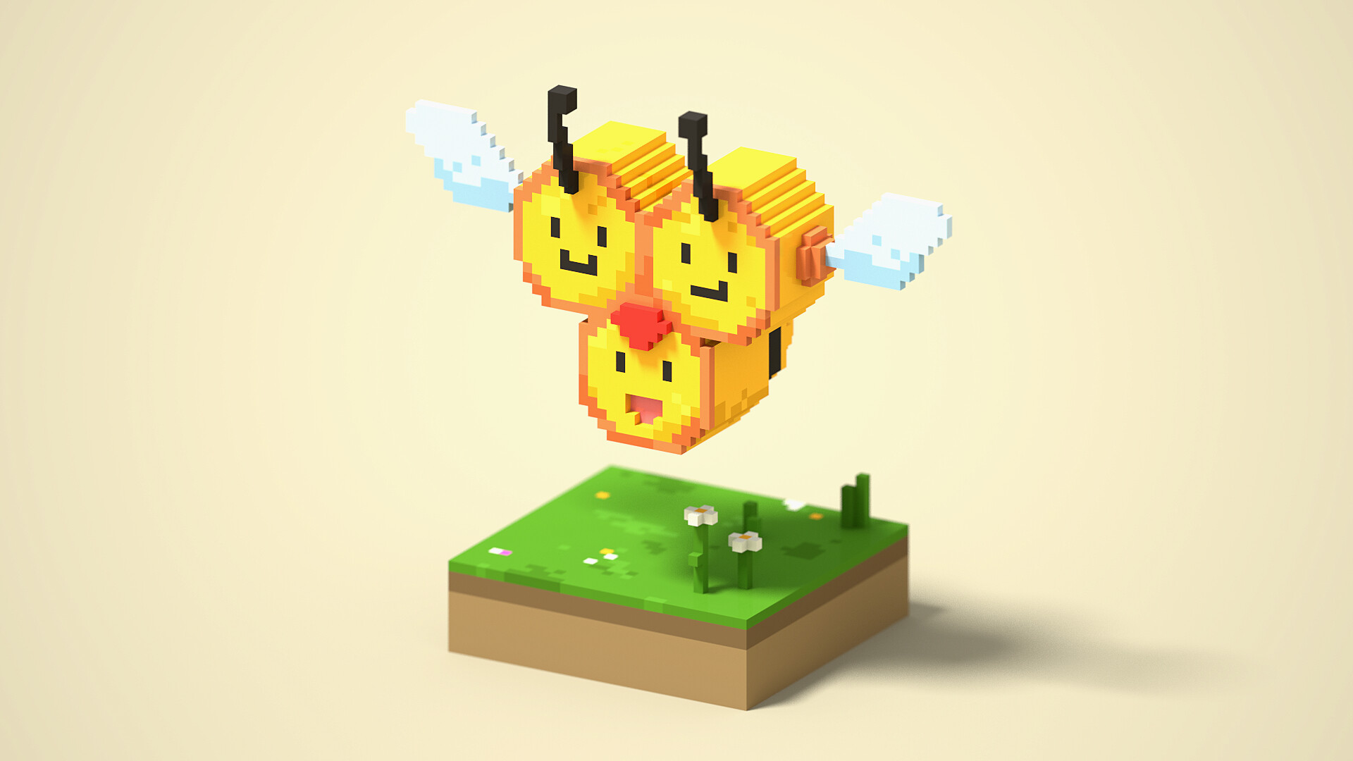 ArtStation - Combee - Pokemon fan art