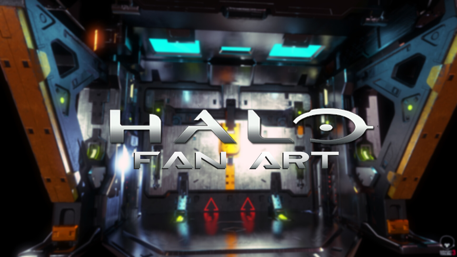 ArtStation - HALO GATE FAN ART