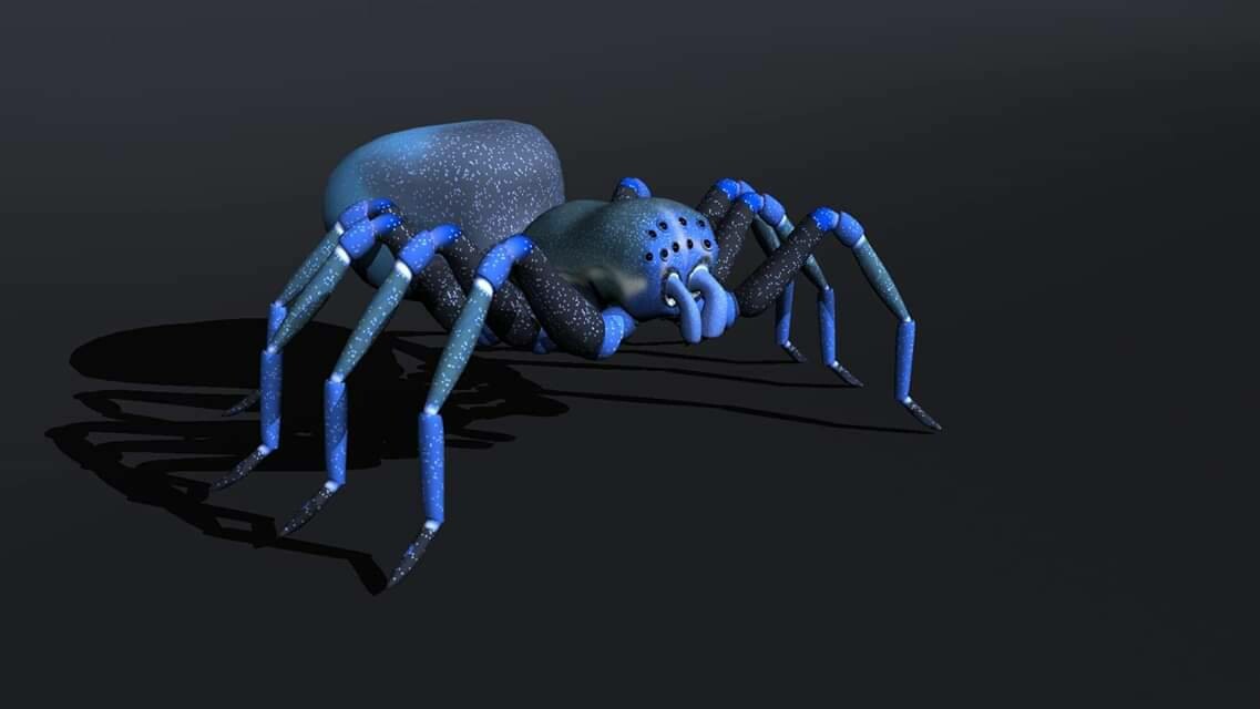 ArtStation - 3D spider