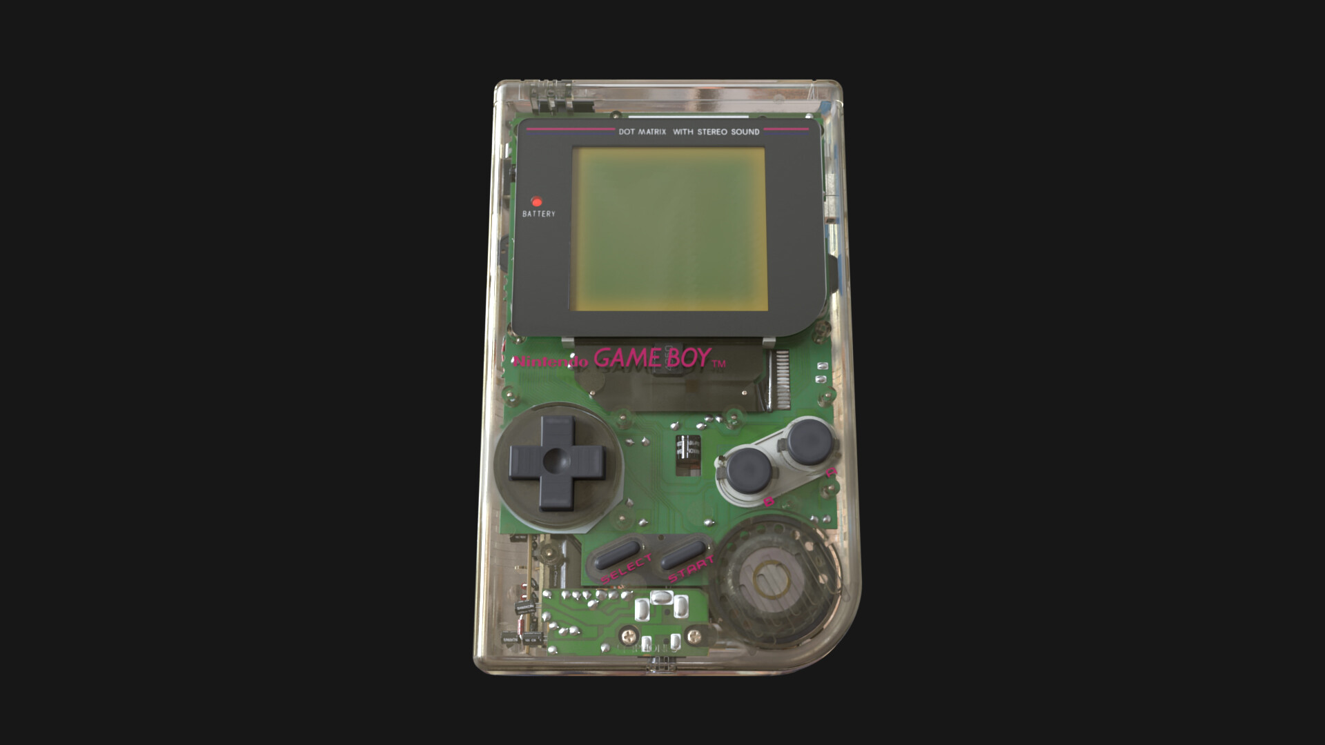 ArtStation - Nintendo Gameboy DMG