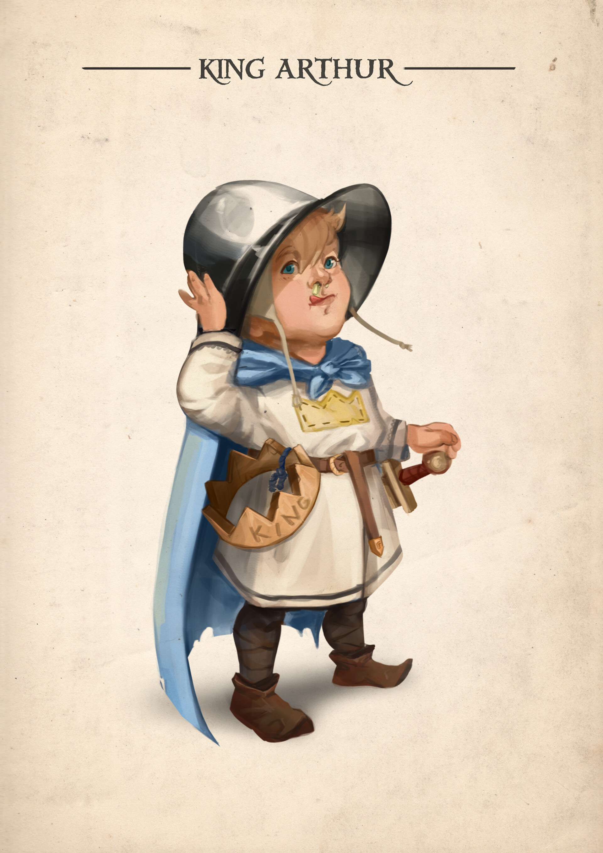 ArtStation - The Legend of King Arthur - Character Design Challenge