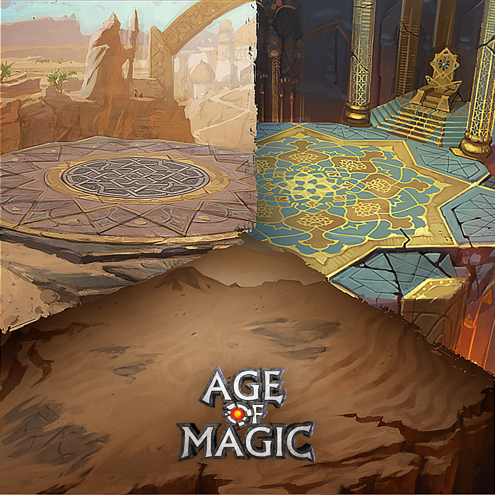 ArtStation - Arenas for 3rd Act