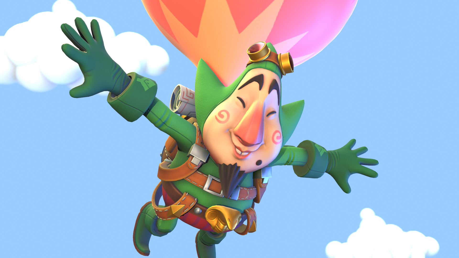 ArtStation - Tingle's Balloon Adventure