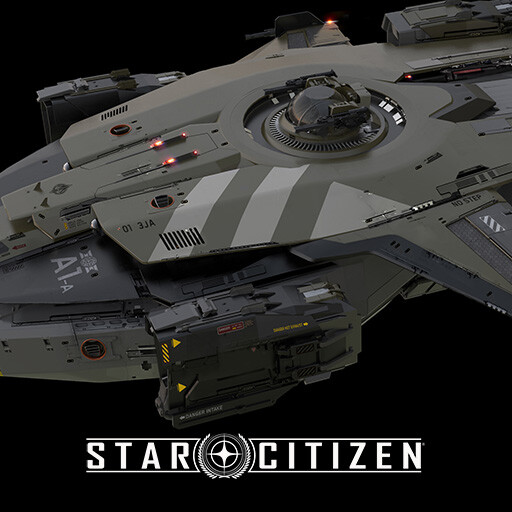 ArtStation - Star Citizen - Anvil Valkyrie Dropship