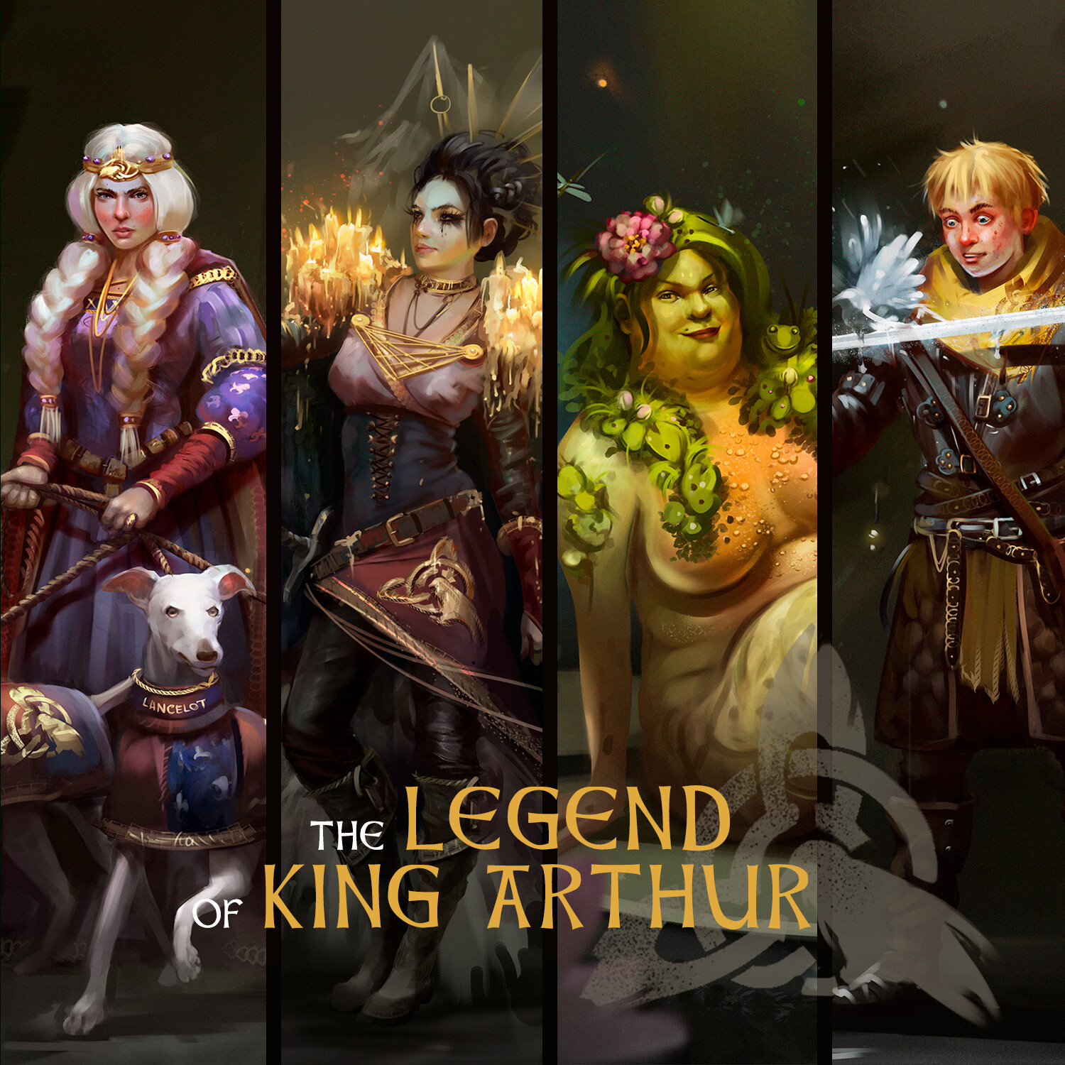 ArtStation - The Legend of King Arthur - Character Design Challenge