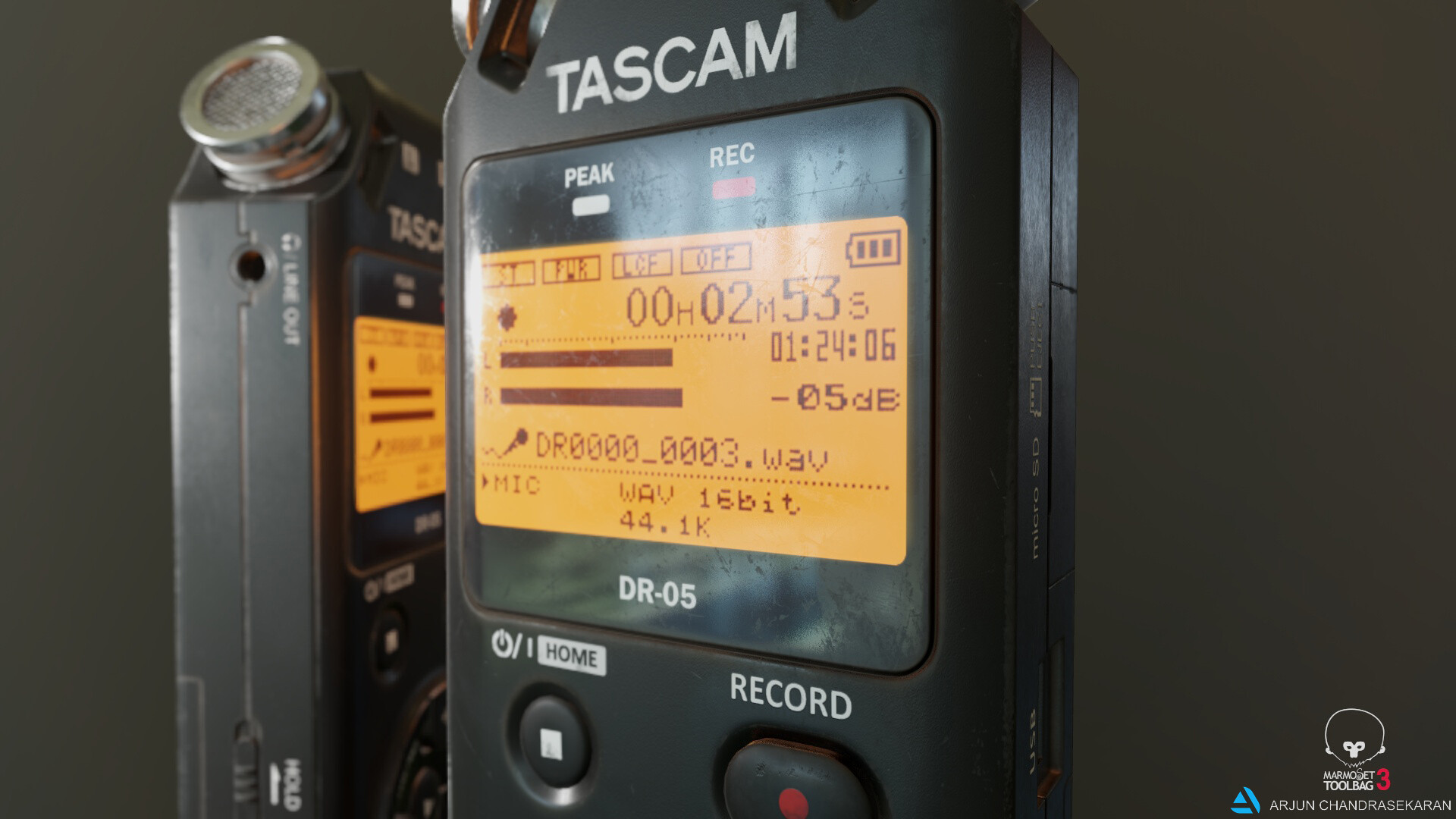 ArtStation - Tascam Voice Recorder