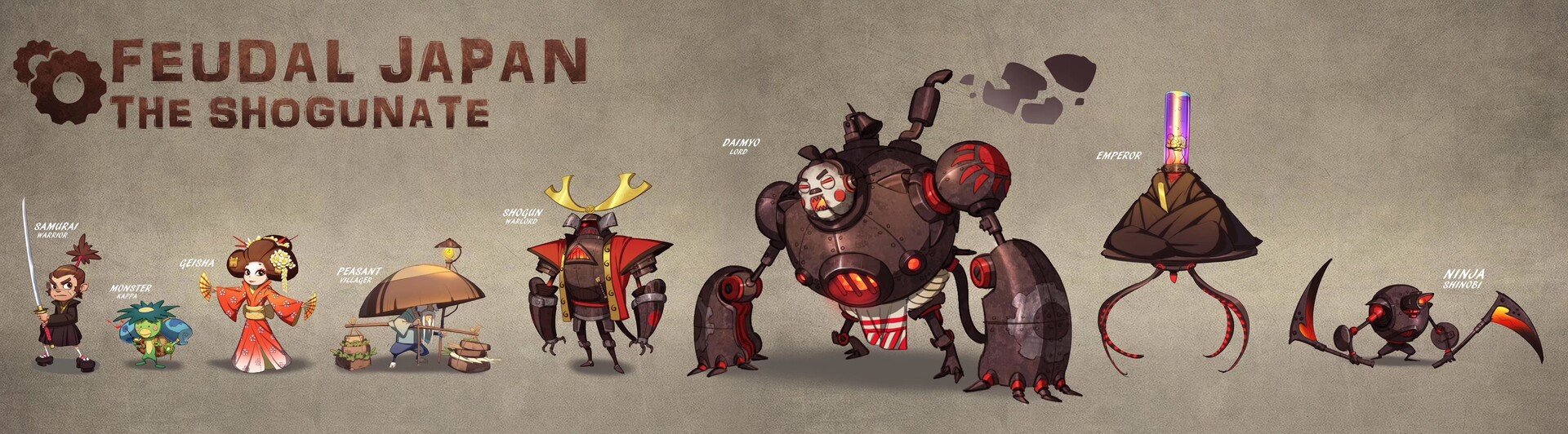 ArtStation - The challenges -- Feudal Japan: The Shogunate