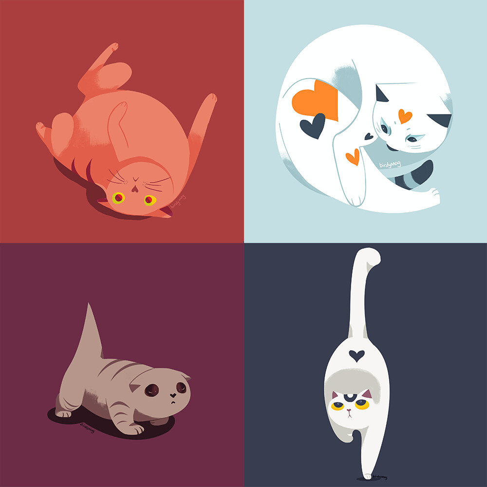 ArtStation - Shapey Cattos Pt. 2