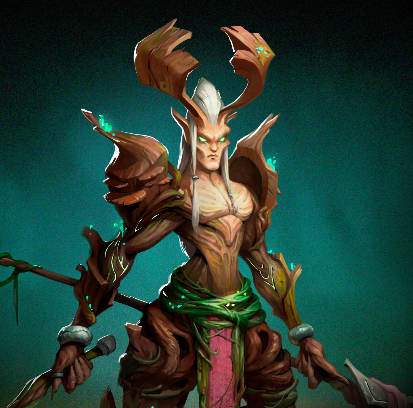 ArtStation - Forest knight