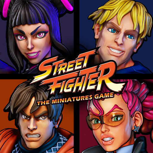 ArtStation - Street Fighter Miniatures - SF4 Pack