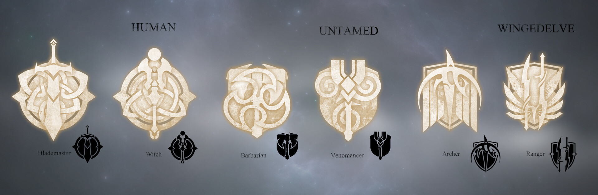 ArtStation - game UI Crest