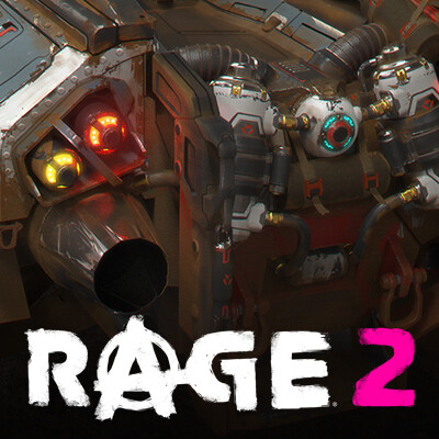 ArtStation - RAGE 2 - The Phoenix