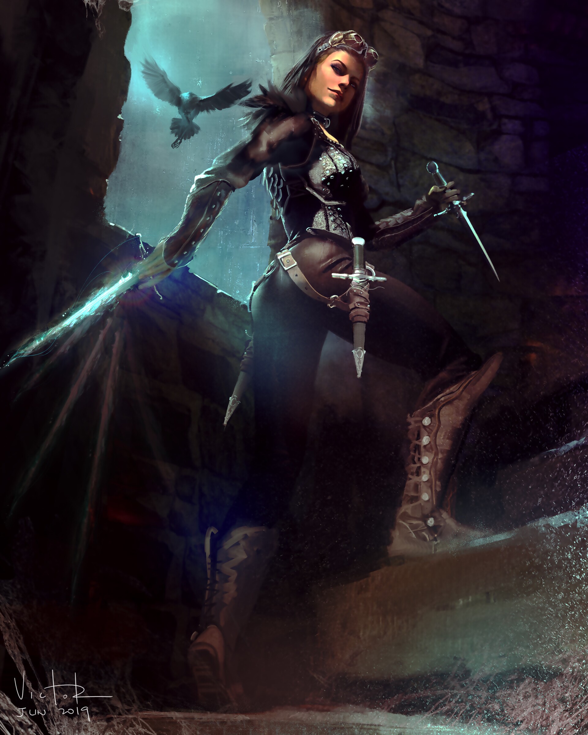 ArtStation - Aelynn the Assassin