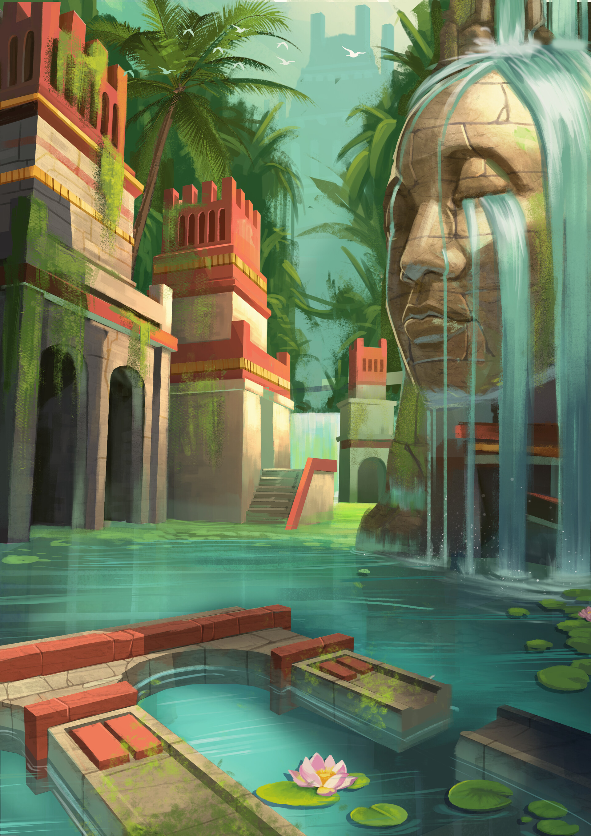 ArtStation - Remains of an old civilisation
