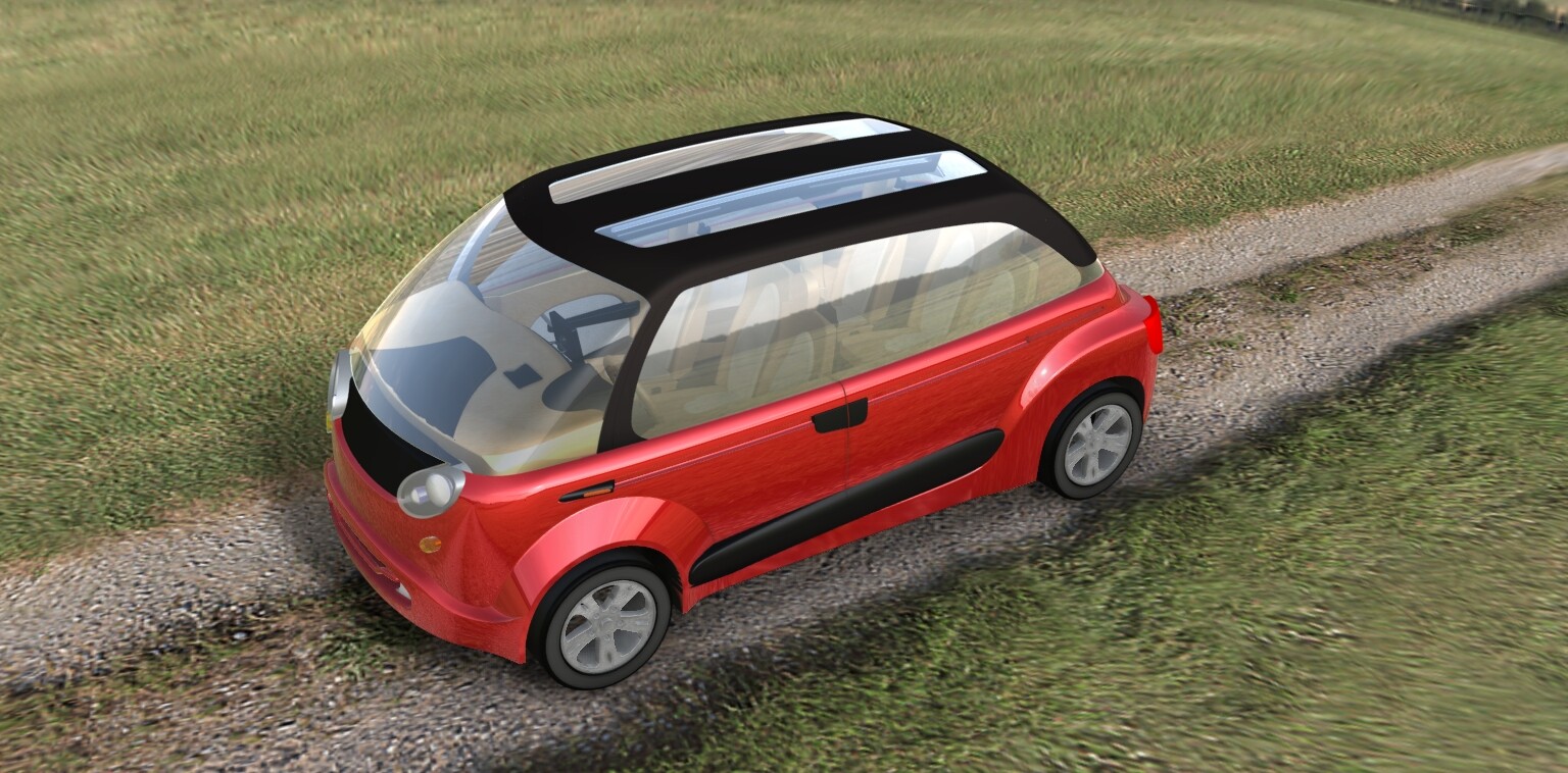 Oscar Pena - 600 Memory – Redesigning a family vehicle