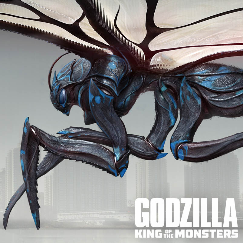 ArtStation - Mothra - concept art