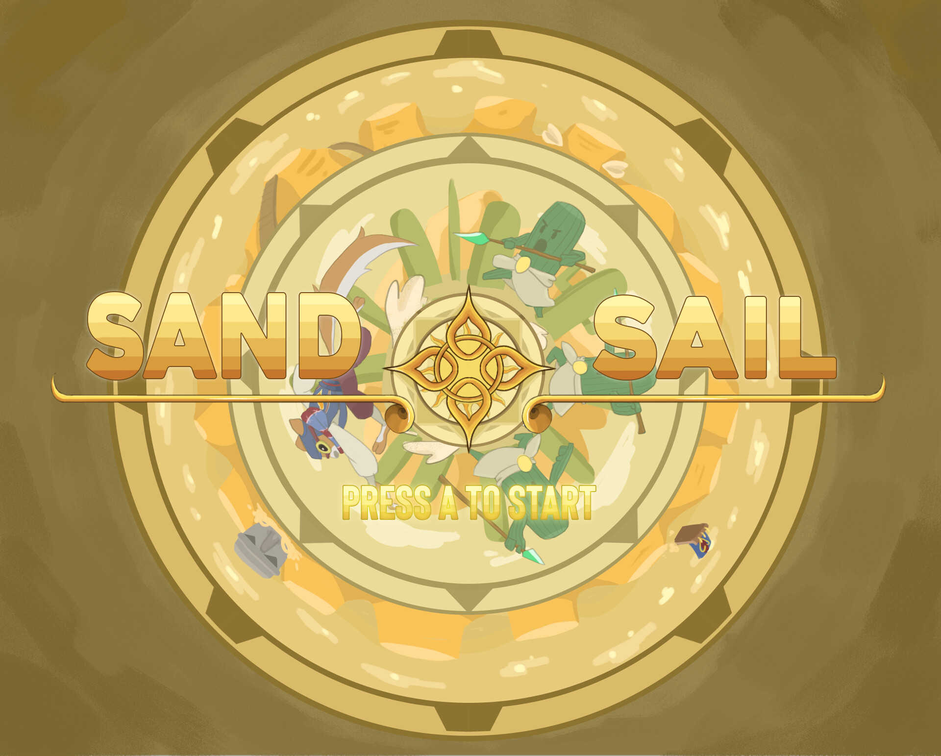 ArtStation - Sand Sail UI and Concept Art