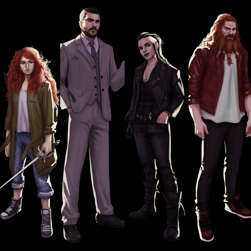 ArtStation - Mage: the awakening characters