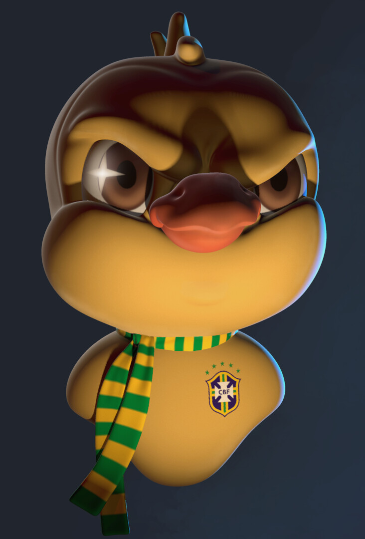 ArtStation - Brazilian Mascot