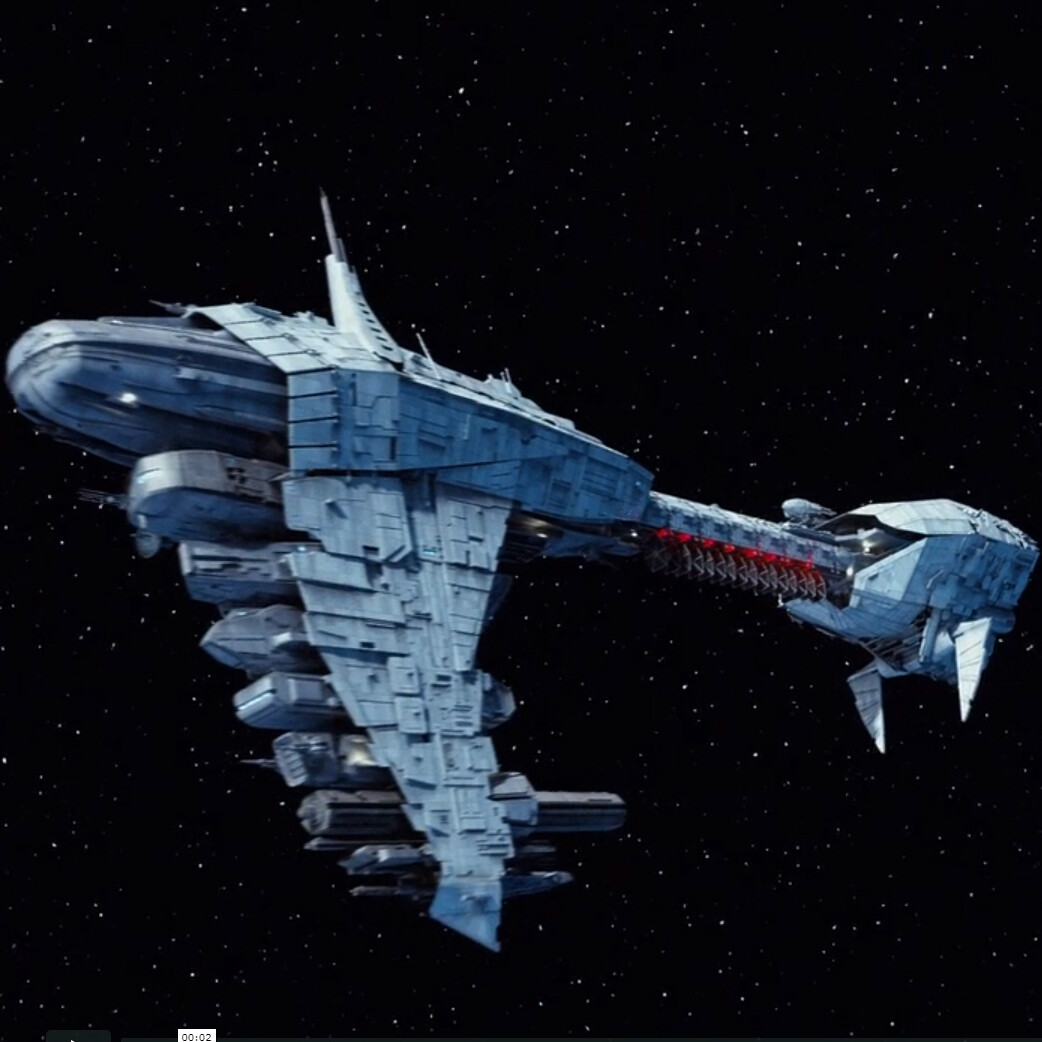 ArtStation - Imperial Nebulon B Frigate
