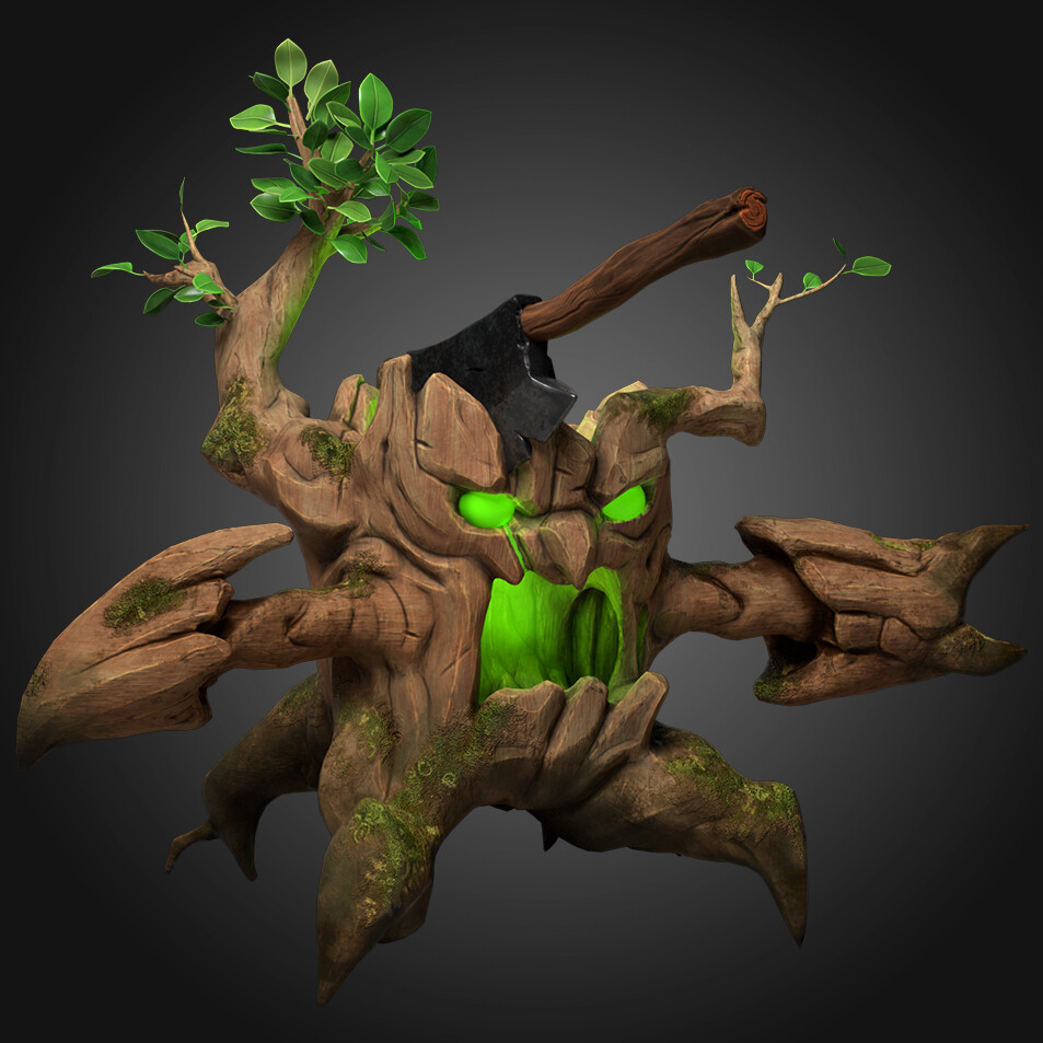 ArtStation - Tree Monster