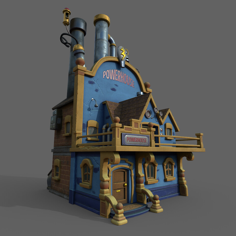 ArtStation - Power House!