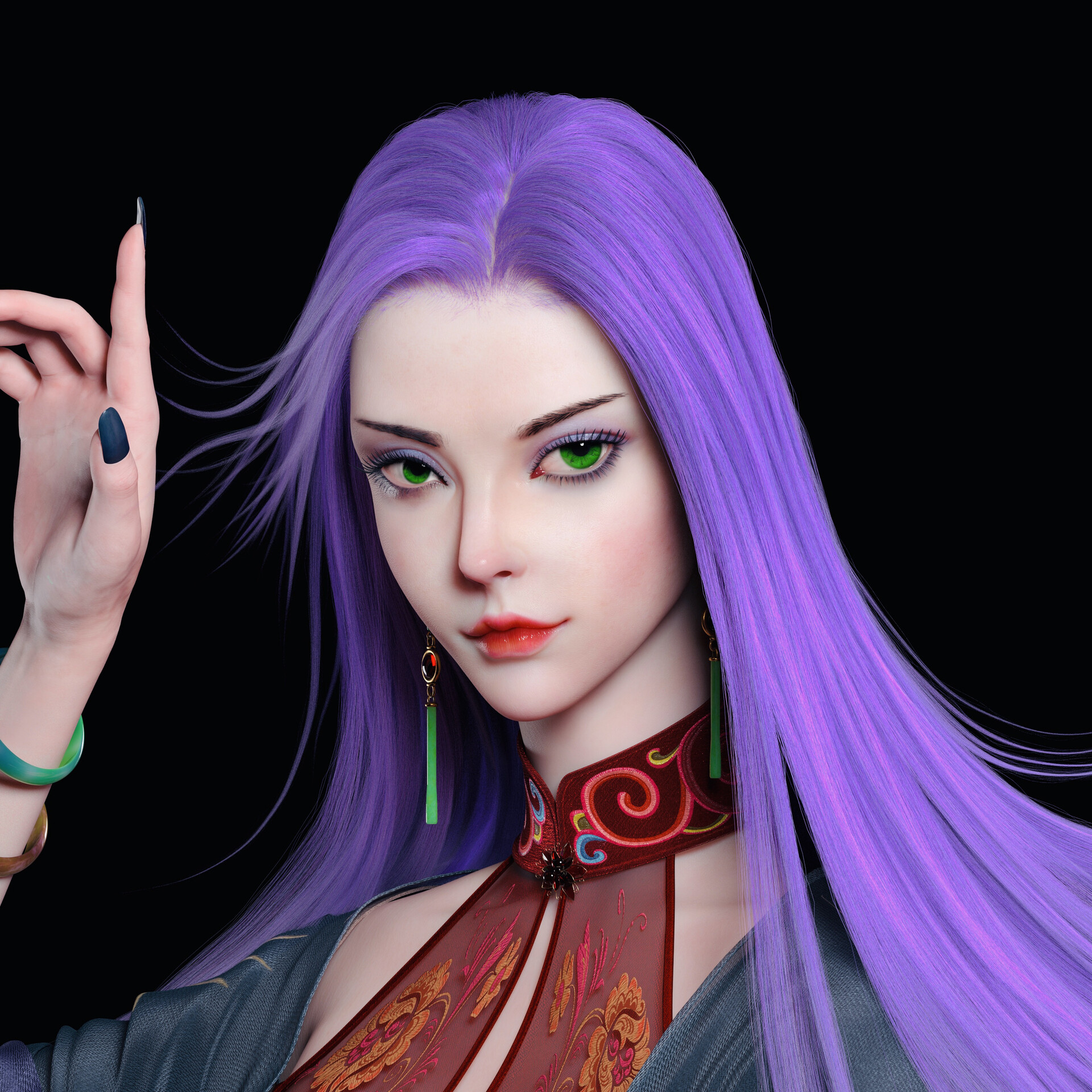 ArtStation - He Xiangu