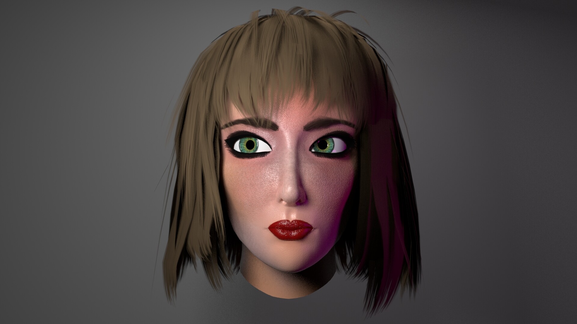 ArtStation - Girl HEAD