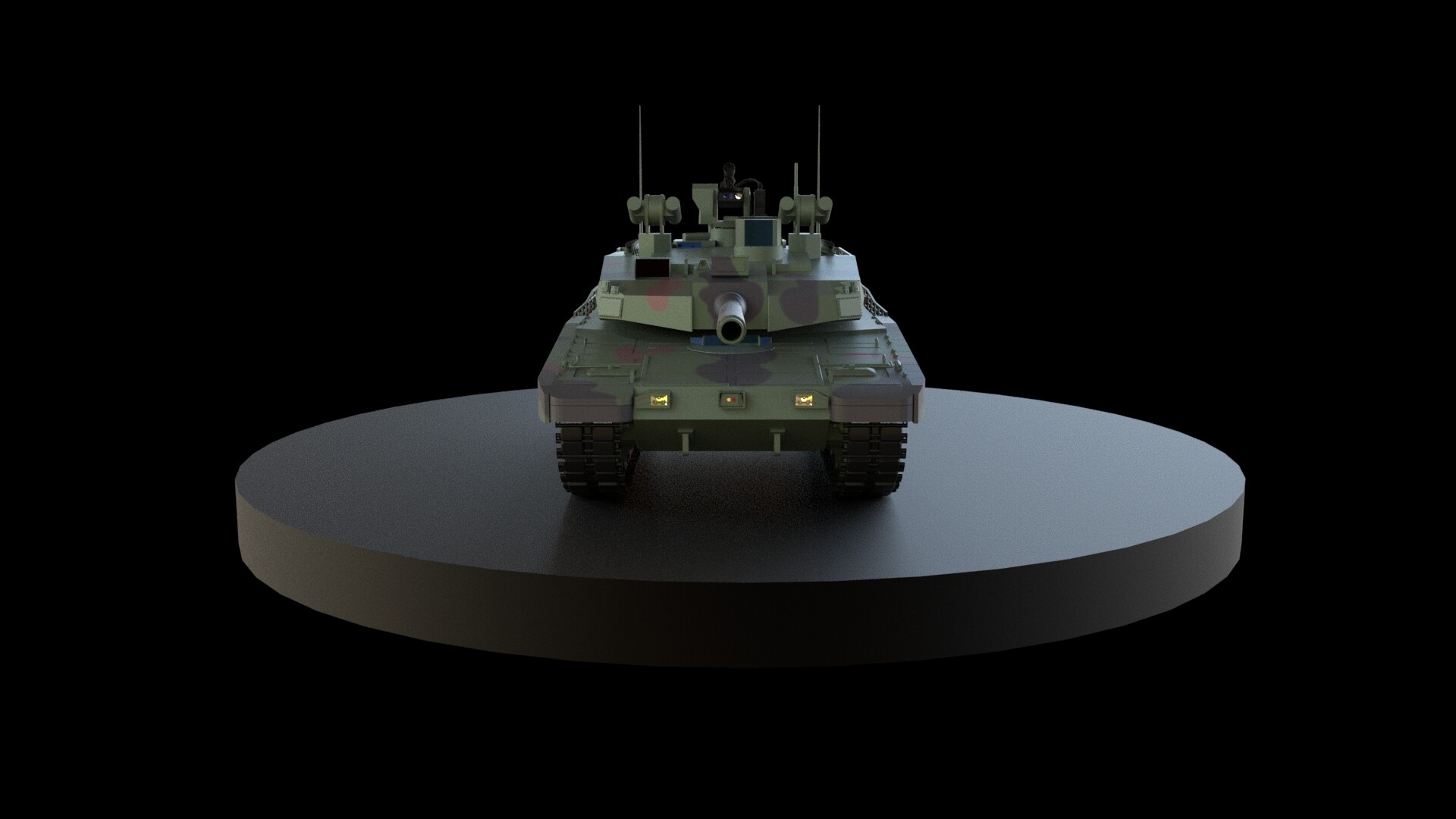 ArtStation - 3D Tank Modeling Demo Reel
