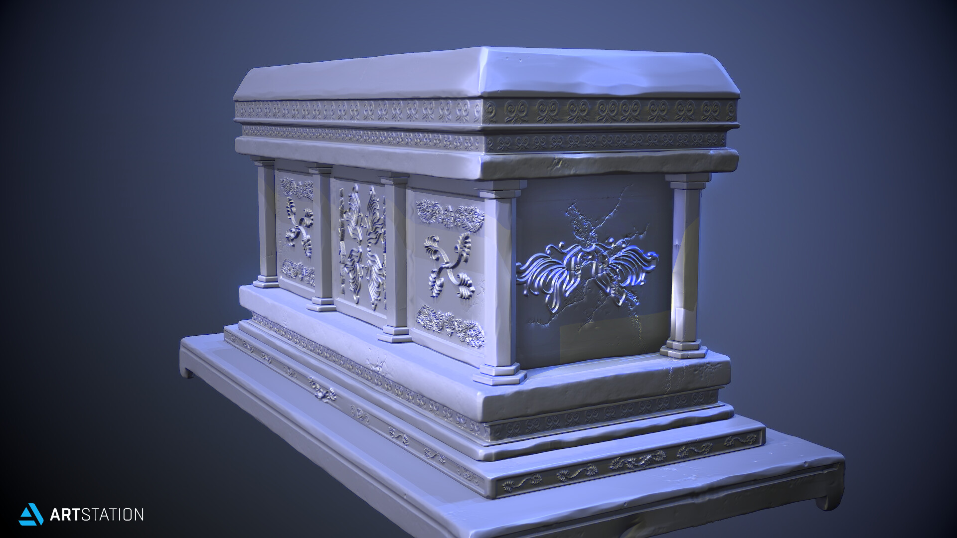 ArtStation - Tomb Prop