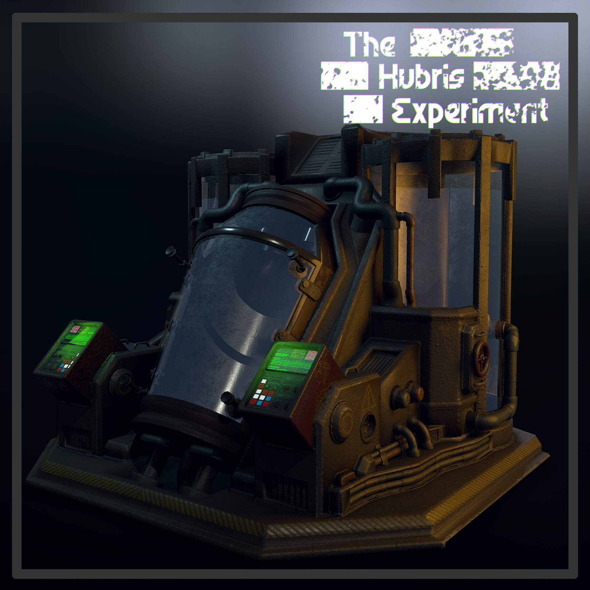 ArtStation - Incubation Pod - The Hubris Experiment, Jonathan Lippert