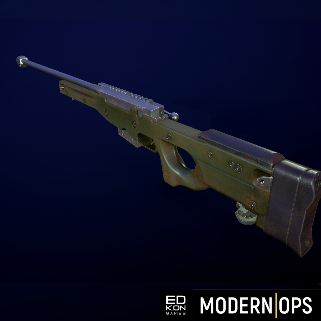 ArtStation - AWP sniper rifle