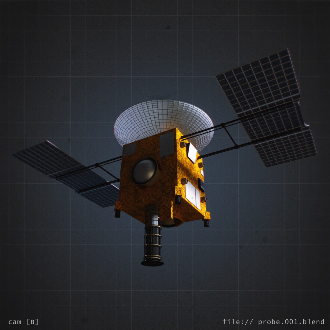 ArtStation - Space probe illustration - "Świat Wiedzy Kosmos" popular ...