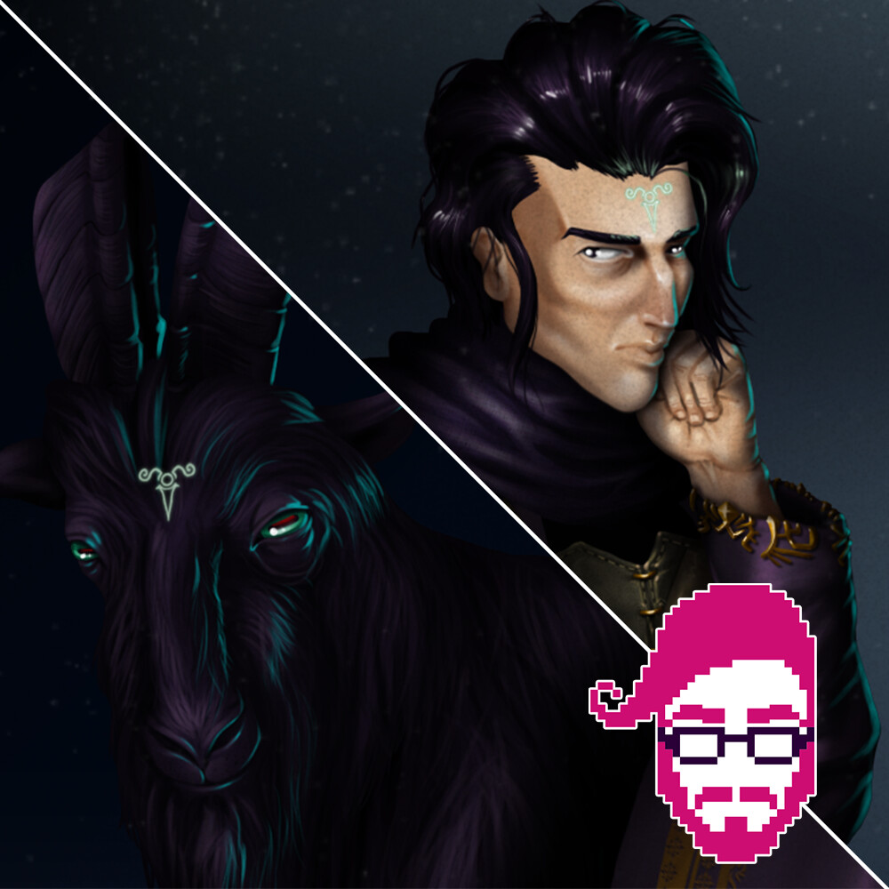 ArtStation - Summoner and Eidolon - Pathfinder RPG Character Portrait ...