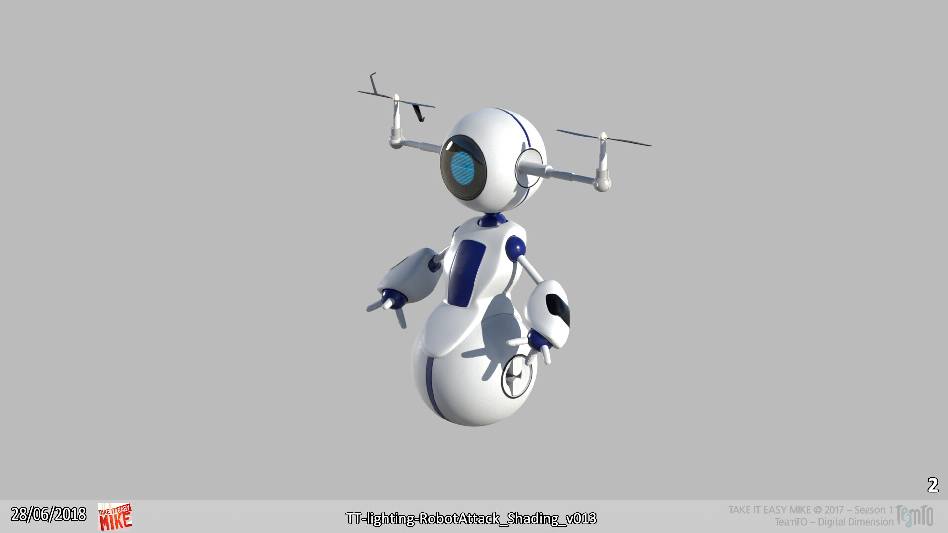 ArtStation - Mighty Mike - Robot