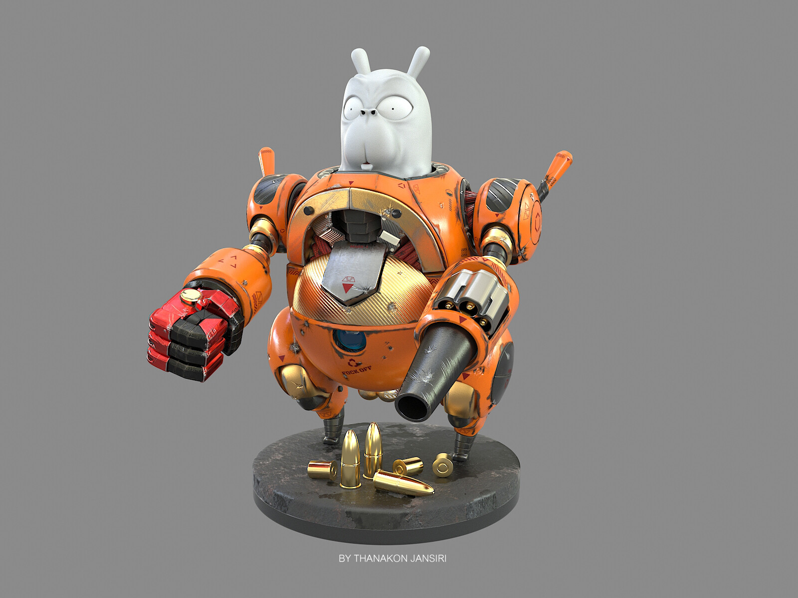 ArtStation - Rabbit Buster MK-I