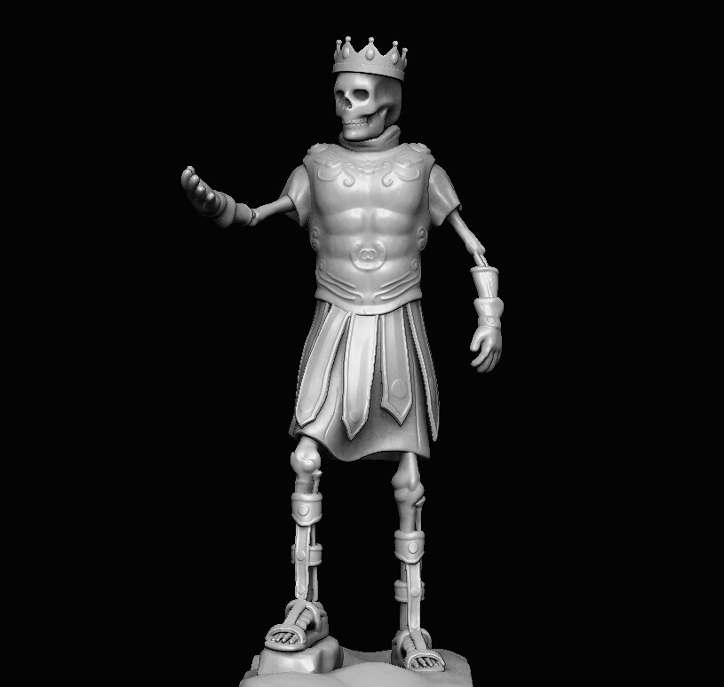 ArtStation - Skeleton King