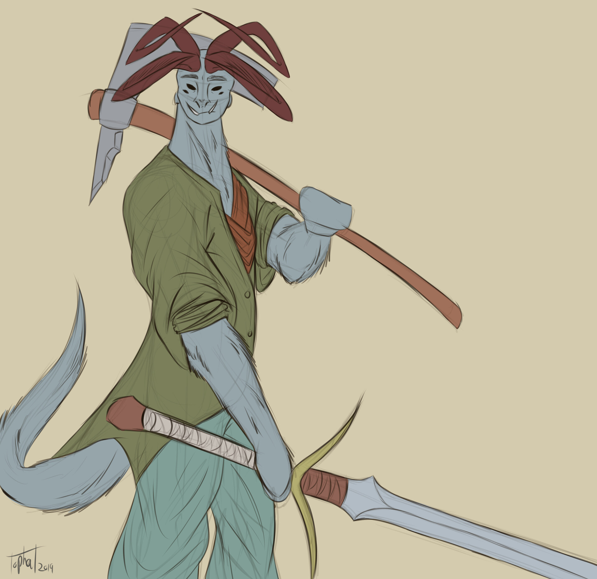 ArtStation - Fantasy race design: Horreng