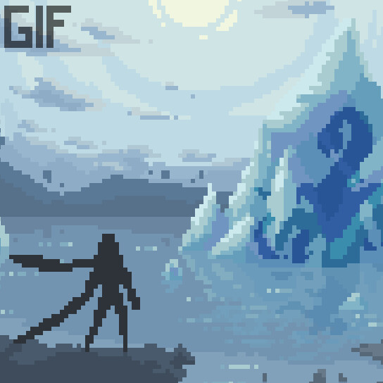 Pixel Bradii - Iceberg