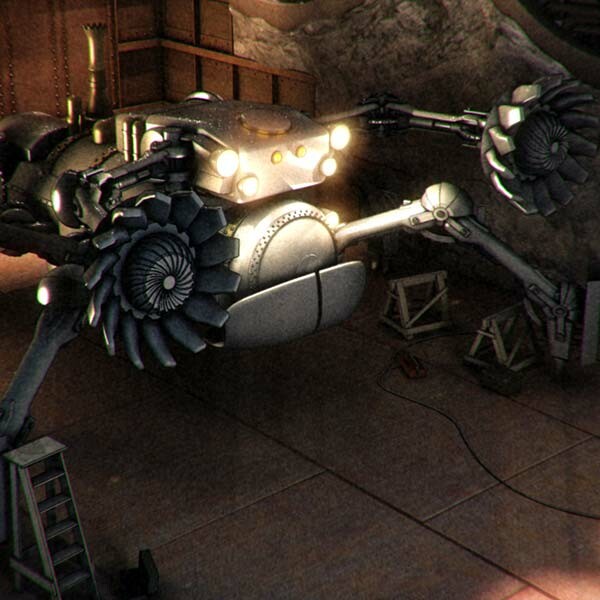 ArtStation - mechanical mole