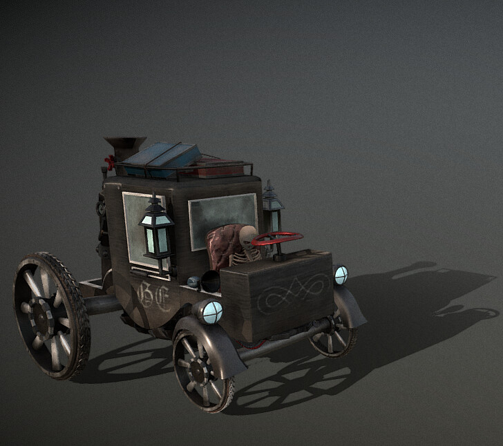ArtStation - Automated Ghost Carriage