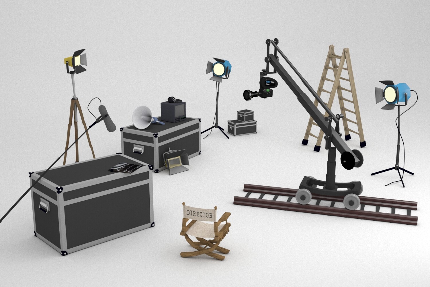 ArtStation - Cartoon Movie Set