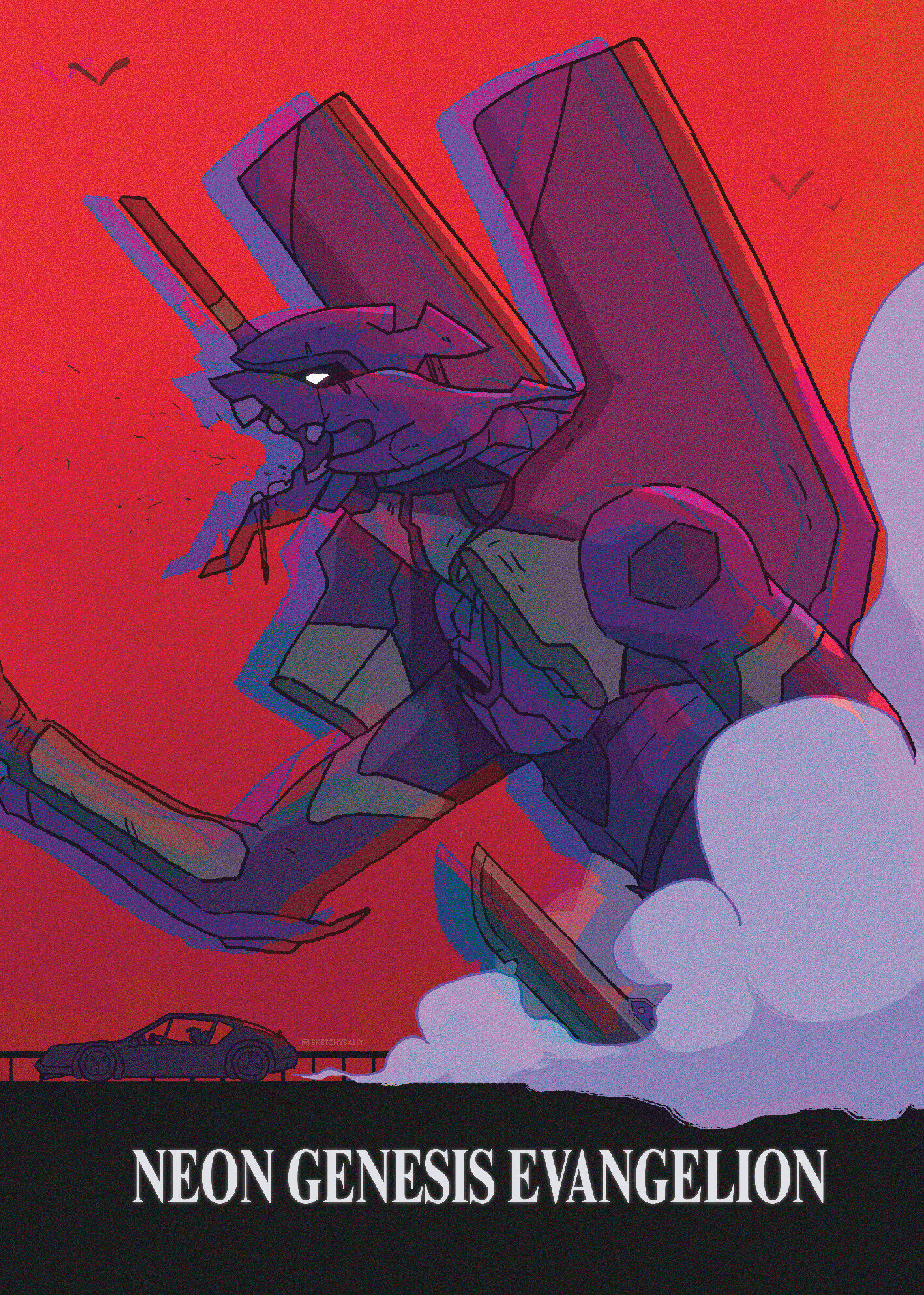 ArtStation - Neon Genesis Print