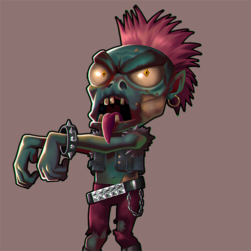 ArtStation - Zombie Cartoon - Concept Art
