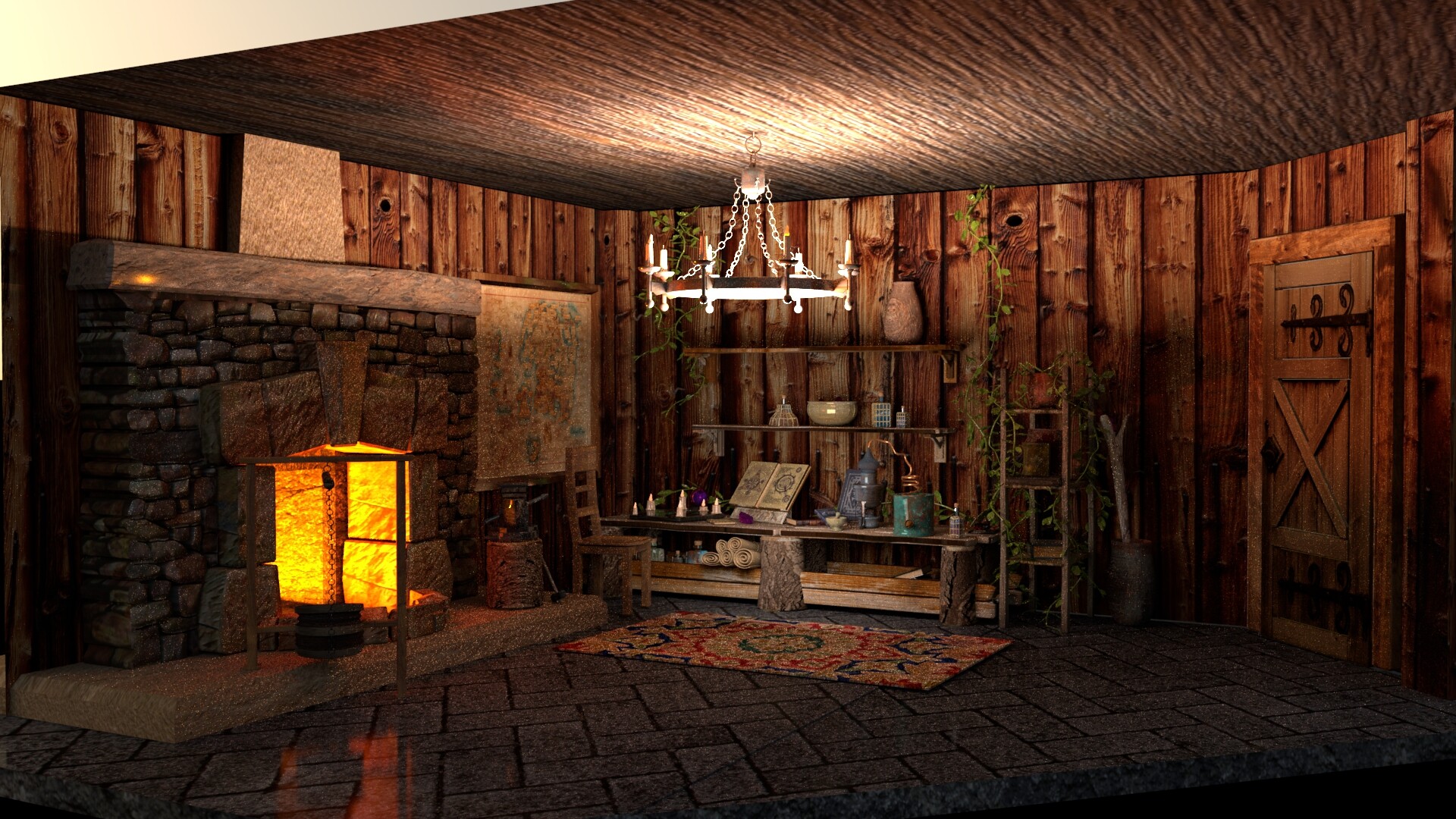 ArtStation - Alchemy Room