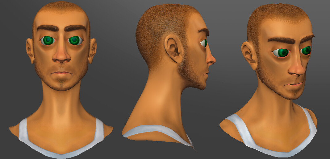 ArtStation - Skinhead Concept