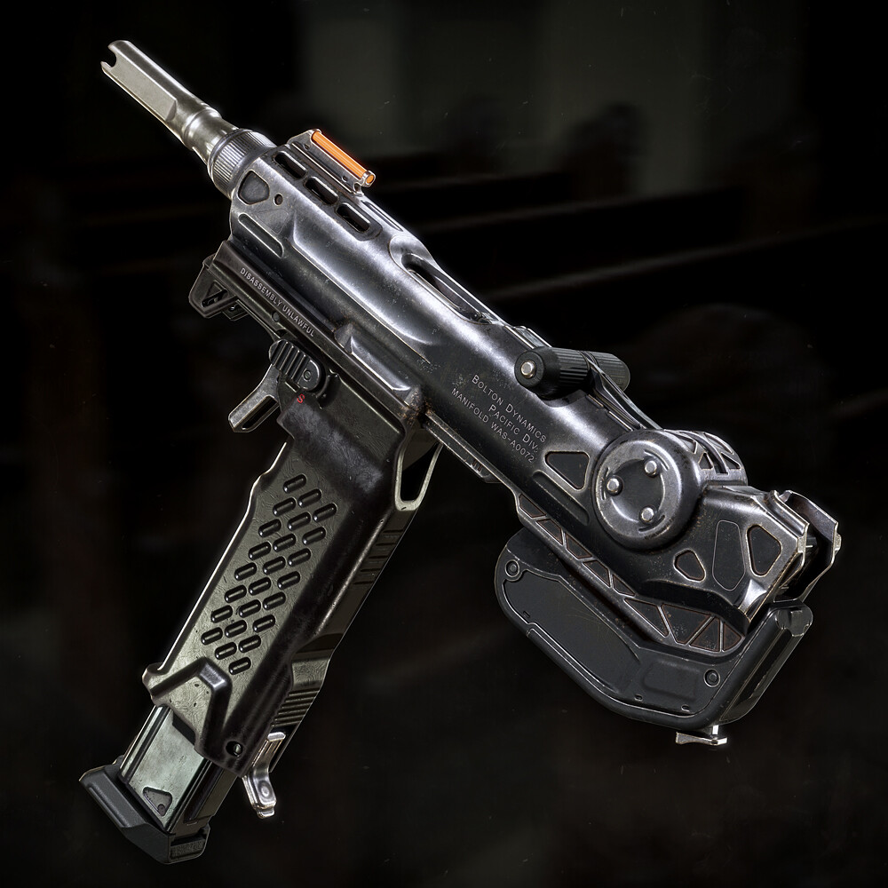 ArtStation - Bolton Dynamics MANIFOLD™ Pistol