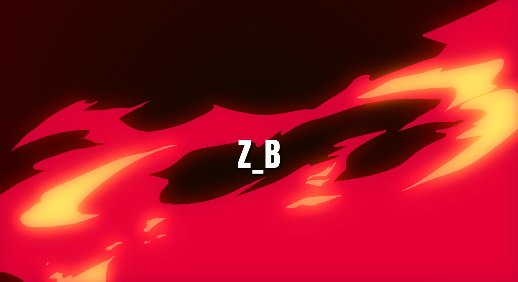 ArtStation - hand draw effect -Flame-