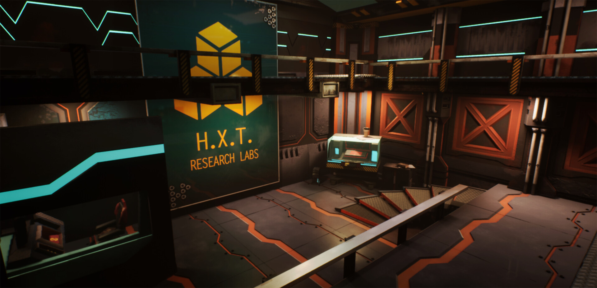 ArtStation - H.X.T. Labs (Environment render), Yee Hwa Goh