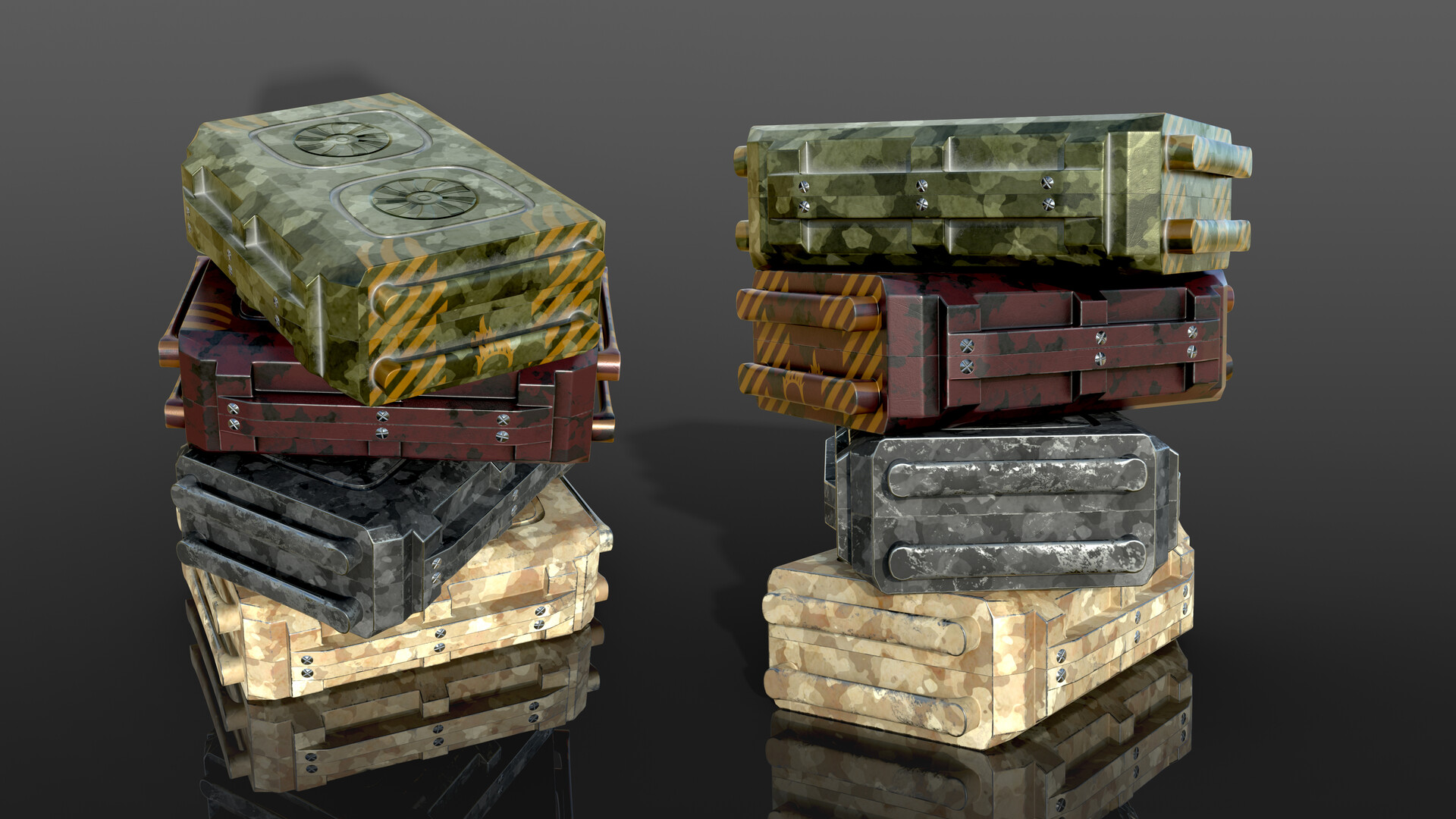 ArtStation - Hard-surface_props